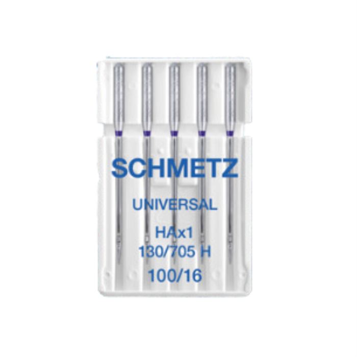 130/705 H / HAx1 (Nm 100/16) Jehly Schmetz UNIVERSAL pro domácí šicí stroje (5 ks/box) | GARUDAN